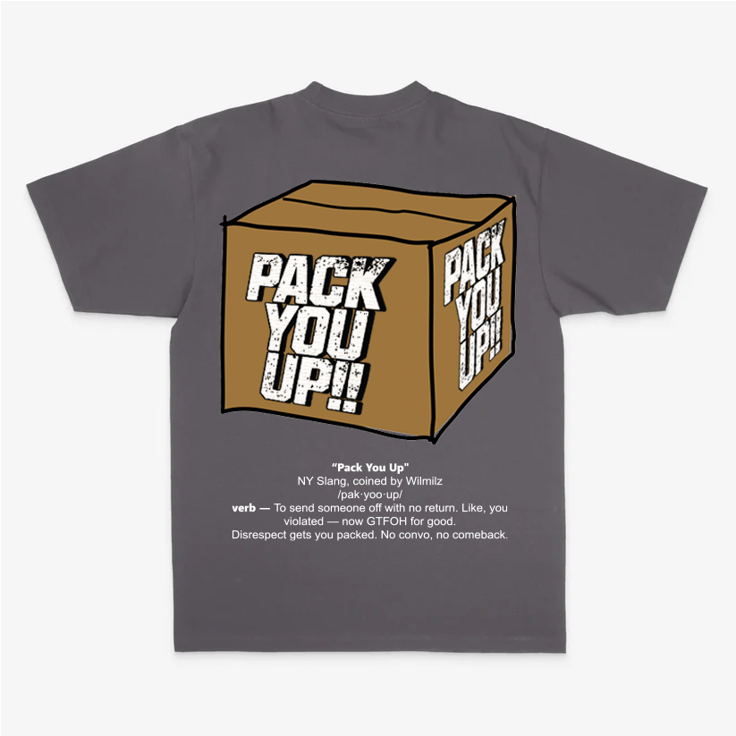 Pack You Up Tee – Wil Milz